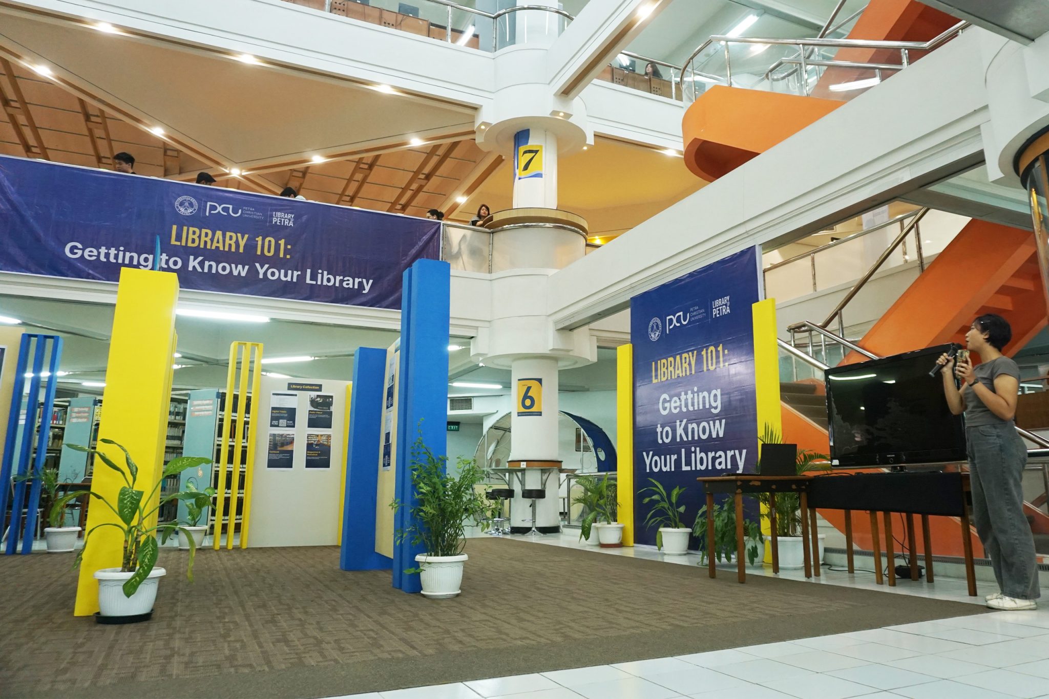 Library 101 Exhibition: Getting to Know Your Library | Petra Christian ...